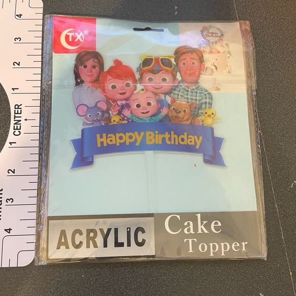 Other | Coco Melon Acrylic Cake Topper | Poshmark